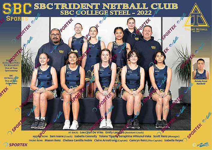 SBC Tridents Netball College Steel Team - 2022